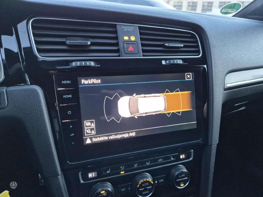 Черный Фольксваген Гольф 2019 в Утена, объемом двигателя 1.97 л и пробегом 212 тыс. км за 11990 €, фото 19 на AUTOMOTO.COM.LV