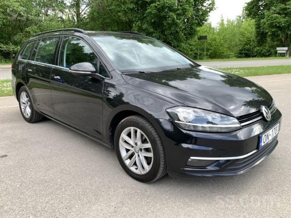 Melns Volkswagen Golf 2019 Ogre, ar dzinēja tilpumu 2.00 L un nobraukumu 182 tūkst. km par 11770 €, foto 1 vietnē AUTOMOTO.COM.LV