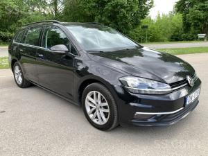 Black Volkswagen Golf 2019 in Ogre, with an engine capacity of 2.00 L and mileage of 182 thousand km for 11770 €, photo  on AUTOMOTO.COM.LV