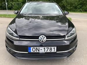 Black Volkswagen Golf 2019 in Ogre, with an engine capacity of 2.00 L and mileage of 182 thousand km for 11770 €, photo 3 on AUTOMOTO.COM.LV