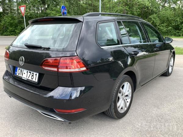 Melns Volkswagen Golf 2019 Ogre, ar dzinēja tilpumu 2.00 L un nobraukumu 182 tūkst. km par 11770 €, foto 5 vietnē AUTOMOTO.COM.LV