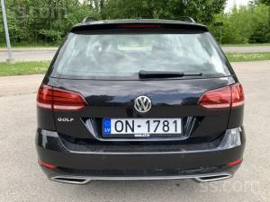 Black Volkswagen Golf 2019 in Ogre, with an engine capacity of 2.00 L and mileage of 182 thousand km for 11770 €, photo 7 on AUTOMOTO.COM.LV