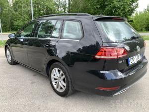 Black Volkswagen Golf 2019 in Ogre, with an engine capacity of 2.00 L and mileage of 182 thousand km for 11770 €, photo 8 on AUTOMOTO.COM.LV