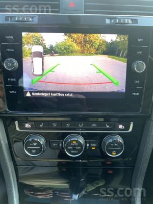 Black Volkswagen Golf 2019 in Ogre, with an engine capacity of 2.00 L and mileage of 182 thousand km for 11770 €, photo 17 on AUTOMOTO.COM.LV
