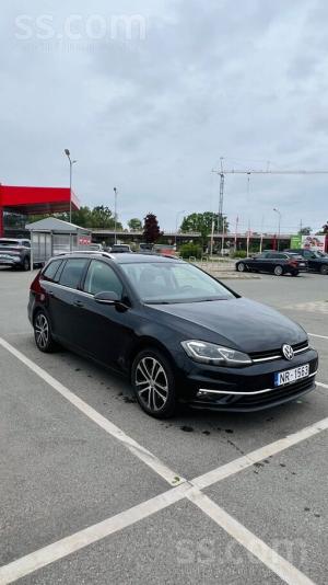 Black Volkswagen Golf 2019 in Riga, with an engine capacity of 2.00 L and mileage of 172 thousand km for 11700 €, photo  on AUTOMOTO.COM.LV