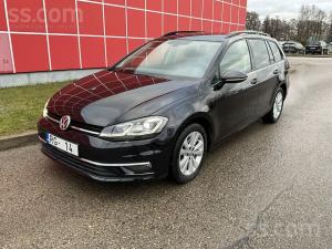 Black Volkswagen Golf 2019 in Riga, with an engine capacity of 2.00 L and mileage of 165 thousand km for 12500 €, photo  on AUTOMOTO.COM.LV