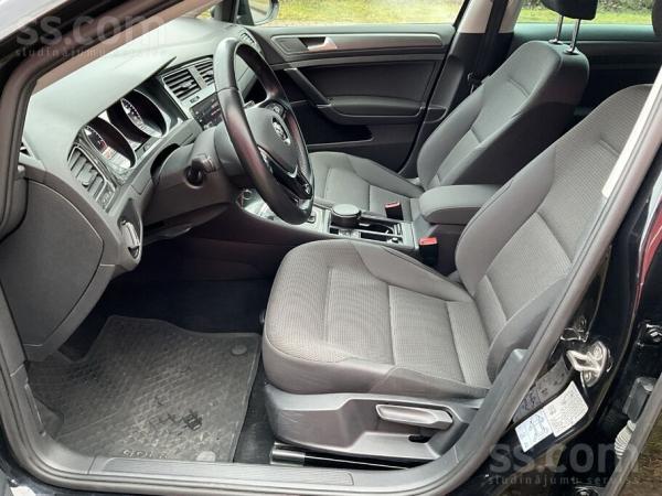 Black Volkswagen Golf 2019 in Riga, with an engine capacity of 2.00 L and mileage of 165 thousand km for 12500 €, photo 8 on AUTOMOTO.COM.LV
