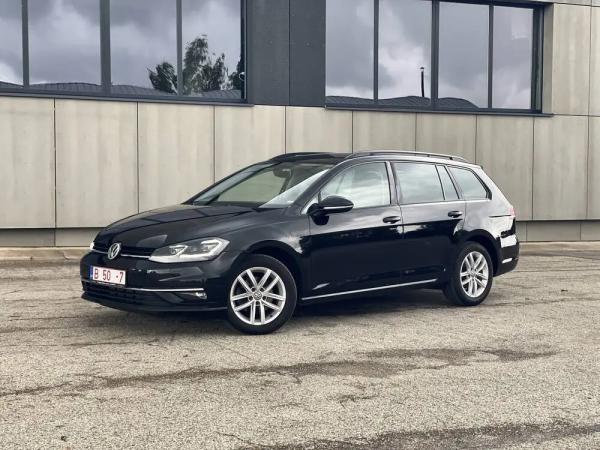 Black Volkswagen Golf 2019 in Sigulda, with an engine capacity of 2.00 L and mileage of 212 thousand km for 11690 €, photo 1 on AUTOMOTO.COM.LV