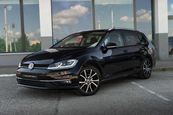 Melns Volkswagen Golf 2019 Viļņa, ar dzinēja tilpumu 1.50 L un nobraukumu 157 tūkst. km par 13950 €, foto 1 vietnē AUTOMOTO.COM.LV