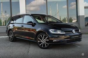 Black Volkswagen Golf 2019 in Vilnius, with an engine capacity of 1.50 L and mileage of 157 thousand km for 13950 €, photo 7 on AUTOMOTO.COM.LV