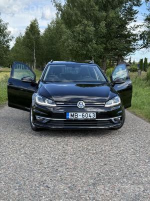 Melns Volkswagen Golf 2019 Rīga, ar dzinēja tilpumu 1.50 L un nobraukumu 208 tūkst. km par 9990 €, foto  vietnē AUTOMOTO.COM.LV
