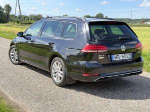 Black Volkswagen Golf 2019 in Riga, with an engine capacity of 1.50 L and mileage of 208 thousand km for 9990 €, photo 5 on AUTOMOTO.COM.LV