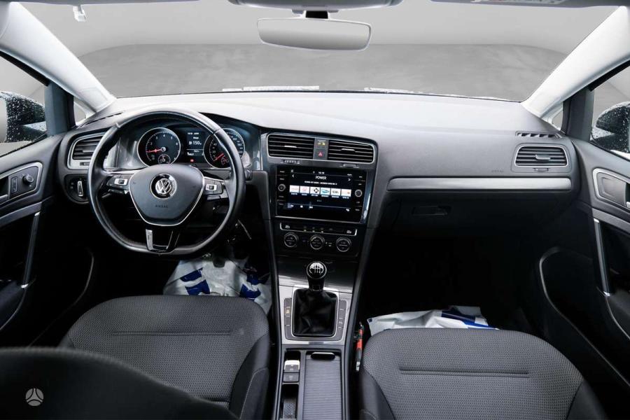 Melns Volkswagen Golf 2019 Kauņa, ar dzinēja tilpumu 1.00 L un nobraukumu 195 tūkst. km par 9490 €, foto 9 vietnē AUTOMOTO.COM.LV