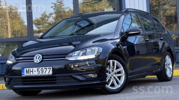 Melns Volkswagen Golf 2019 Rīga, ar dzinēja tilpumu 1.50 L un nobraukumu 158 tūkst. km par 8950 €, foto 1 vietnē AUTOMOTO.COM.LV