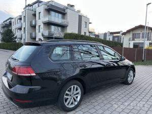 Black Volkswagen Golf 2020 in Jurmala, with an engine capacity of 2.00 L and mileage of 159 thousand km for 14500 €, photo 5 on AUTOMOTO.COM.LV