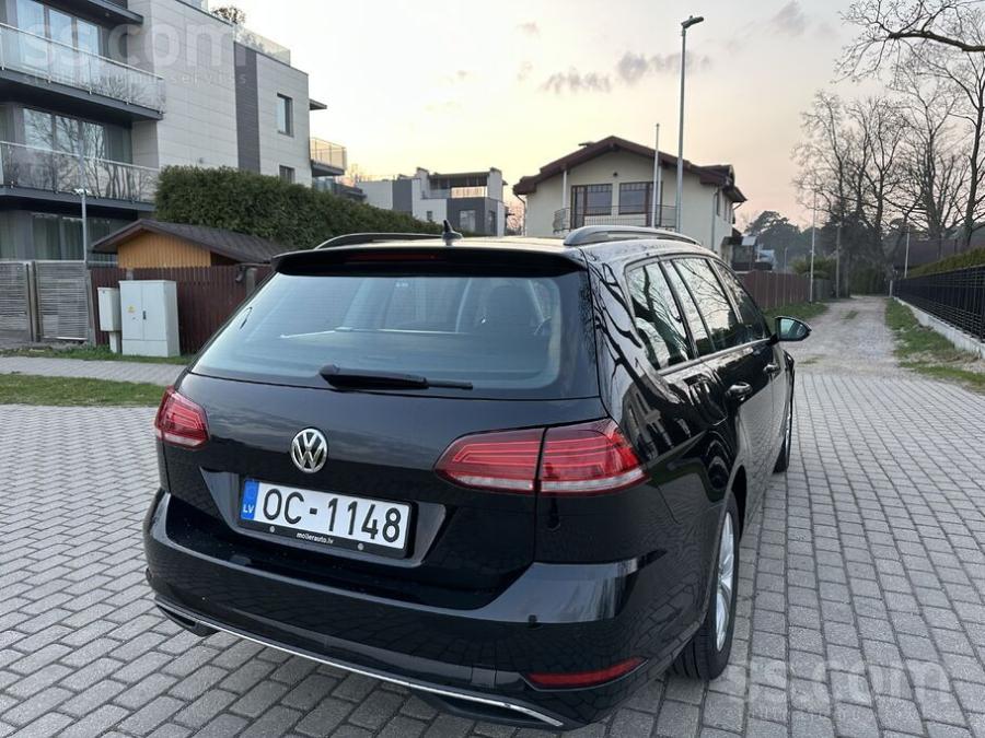 Black Volkswagen Golf 2020 in Jurmala, with an engine capacity of 2.00 L and mileage of 159 thousand km for 14500 €, photo 6 on AUTOMOTO.COM.LV