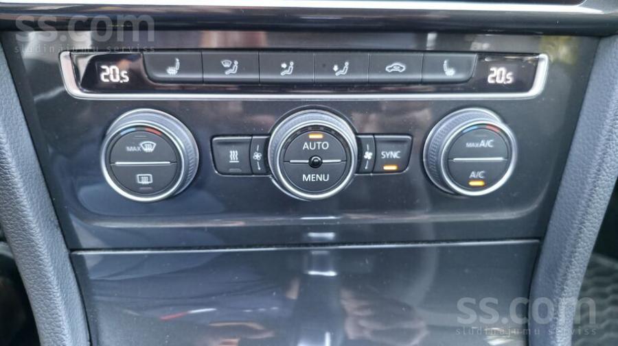 Melns Volkswagen Golf 2020 Valmiera, ar dzinēja tilpumu 2.00 L un nobraukumu 175 tūkst. km par 14500 €, foto 9 vietnē AUTOMOTO.COM.LV