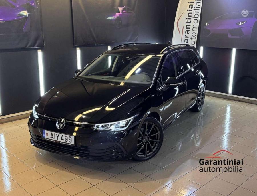 Melns Volkswagen Golf 2021 Viļņa, ar dzinēja tilpumu 1.50 L un nobraukumu 46 tūkst. km par 16750 €, foto 1 vietnē AUTOMOTO.COM.LV
