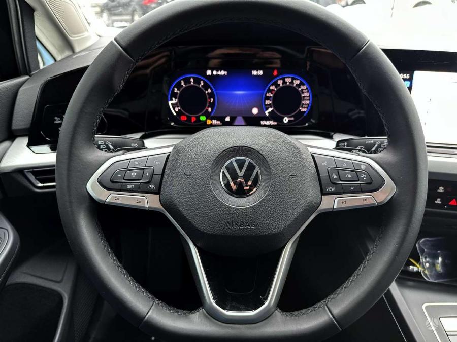 Melns Volkswagen Golf 2021 Kauņa, ar dzinēja tilpumu 1.50 L un nobraukumu 174 tūkst. km par 14900 €, foto 8 vietnē AUTOMOTO.COM.LV