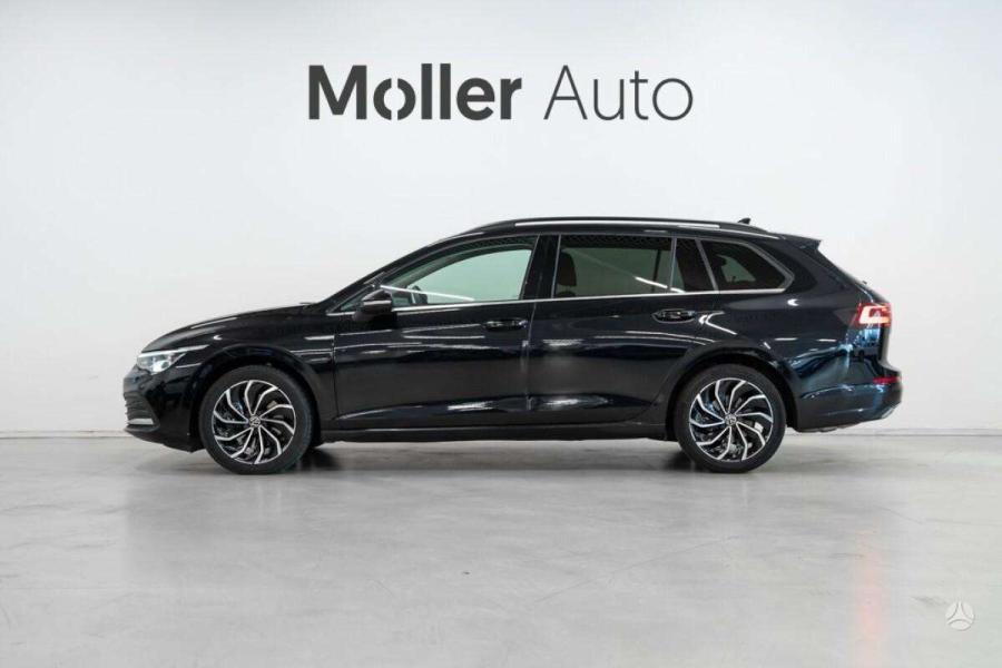Black Volkswagen Golf 2021 in Vilnius, with an engine capacity of 2.00 L and mileage of 135 thousand km for 18200 €, photo 3 on AUTOMOTO.COM.LV