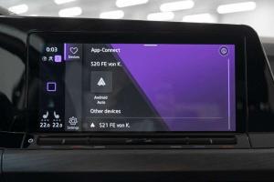 Black Volkswagen Golf 2021 in Vilnius, with an engine capacity of 2.00 L and mileage of 135 thousand km for 18200 €, photo 15 on AUTOMOTO.COM.LV