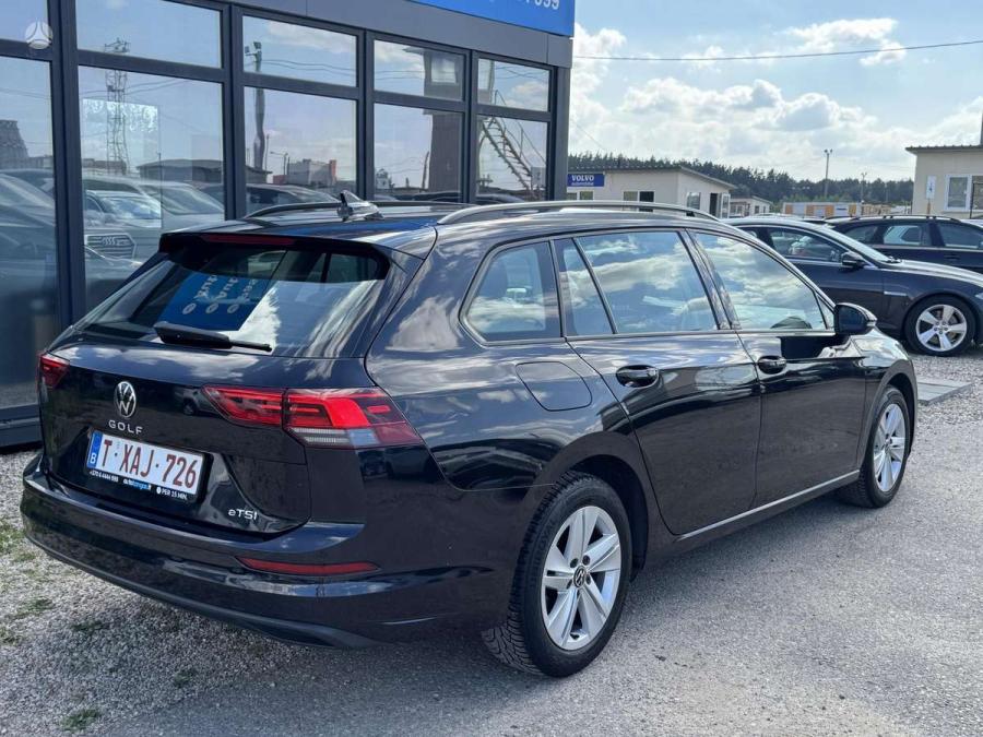 Black Volkswagen Golf 2021 in Vilnius, with an engine capacity of 1.00 L and mileage of 187 thousand km for 10950 €, photo 4 on AUTOMOTO.COM.LV