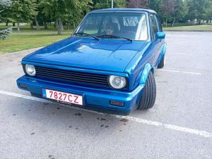 Zils Volkswagen Golf 1980 Kalvarija, ar dzinēja tilpumu 1.46 L un nobraukumu 183 tūkst. km par 4999 €, foto 3 vietnē AUTOMOTO.COM.LV