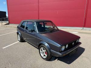 Blue Volkswagen Golf 1986 in Kaunas, with an engine capacity of 1.60 L and mileage of 170 thousand km for 4800 €, photo  on AUTOMOTO.COM.LV