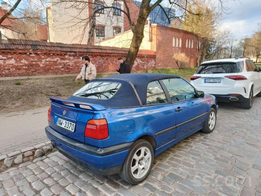 Синий Фольксваген Гольф 1996 в Юрмала, объемом двигателя 1.80 л и пробегом 294 тыс. км за 1400 €, фото 3 на AUTOMOTO.COM.LV