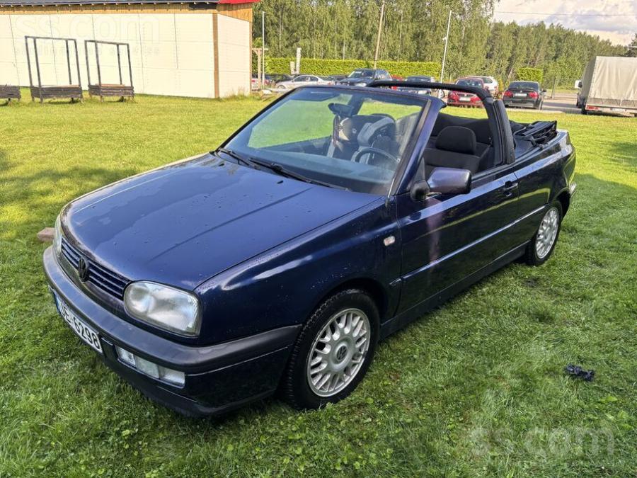 Blue Volkswagen Golf 1996 in Riga, with an engine capacity of 1.90 L and mileage of 240 thousand km for 1470 €, photo 3 on AUTOMOTO.COM.LV