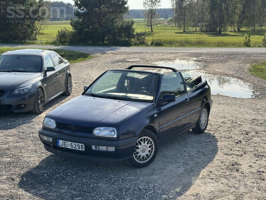 Blue Volkswagen Golf 1996 in Riga, with an engine capacity of 1.90 L and mileage of 240 thousand km for 1470 €, photo 8 on AUTOMOTO.COM.LV