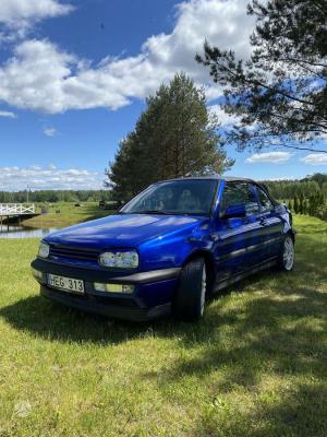 Zils Volkswagen Golf 1996 Kazlų Rūda, ar dzinēja tilpumu 1.78 L un nobraukumu 238 tūkst. km par 2850 €, foto  vietnē AUTOMOTO.COM.LV