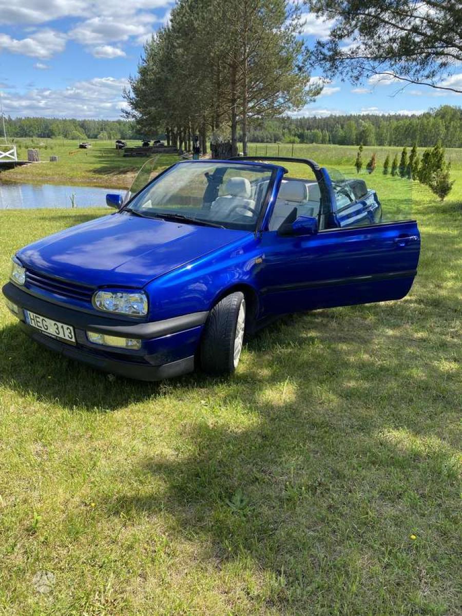 Zils Volkswagen Golf 1996 Kazlų Rūda, ar dzinēja tilpumu 1.78 L un nobraukumu 238 tūkst. km par 2850 €, foto 5 vietnē AUTOMOTO.COM.LV