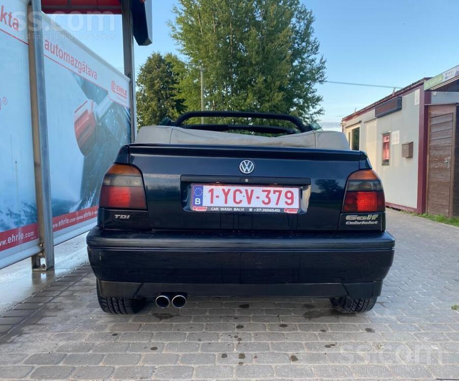 Zils Volkswagen Golf 1997 Balvi, ar dzinēja tilpumu 1.90 L un nobraukumu 288 tūkst. km par 2950 €, foto 18 vietnē AUTOMOTO.COM.LV