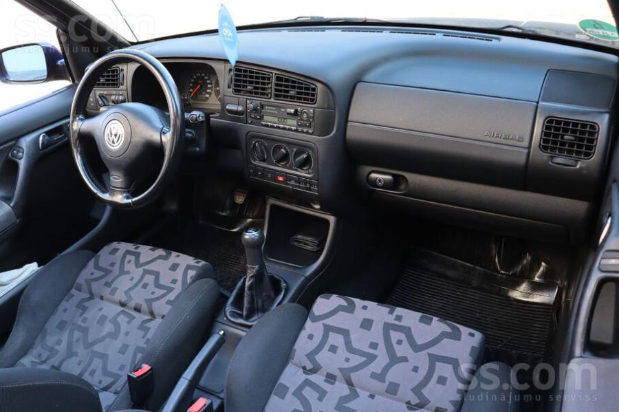 Zils Volkswagen Golf 1999 Rīga, ar dzinēja tilpumu 1.60 L un nobraukumu 208 tūkst. km par 2490 €, foto 11 vietnē AUTOMOTO.COM.LV