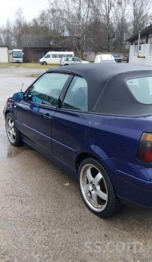 Blue Volkswagen Golf 2000 in Preili, with an engine capacity of 1.90 L and mileage of 260 thousand km for 1300 €, photo 3 on AUTOMOTO.COM.LV