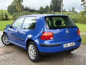 Zils Volkswagen Golf 2001 Cēsis, ar dzinēja tilpumu 1.60 L un nobraukumu 219 tūkst. km par 2100 €, foto 6 vietnē AUTOMOTO.COM.LV