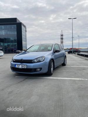 Zils Volkswagen Golf 2009 Tallina, ar dzinēja tilpumu 2.00 L un nobraukumu 223 tūkst. km par 3500 €, foto  vietnē AUTOMOTO.COM.LV