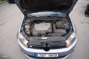 Zils Volkswagen Golf 2009 Tallina, ar dzinēja tilpumu 2.00 L un nobraukumu 223 tūkst. km par 3500 €, foto 27 vietnē AUTOMOTO.COM.LV