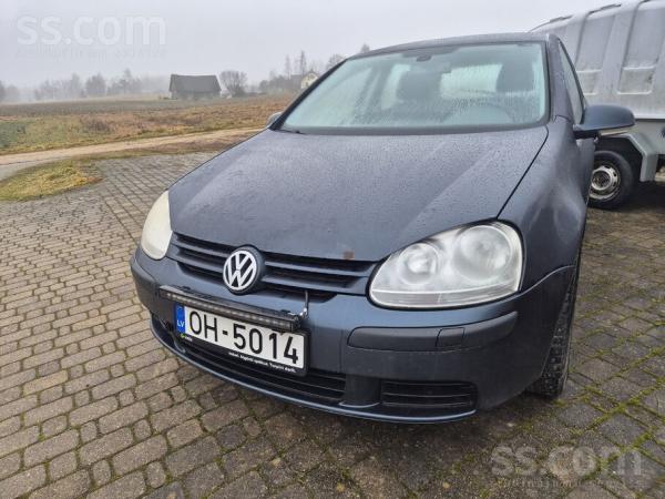 Blue Volkswagen Golf 2005 in Riga, with an engine capacity of 2.00 L and mileage of 321 thousand km for 2550 €, photo 1 on AUTOMOTO.COM.LV
