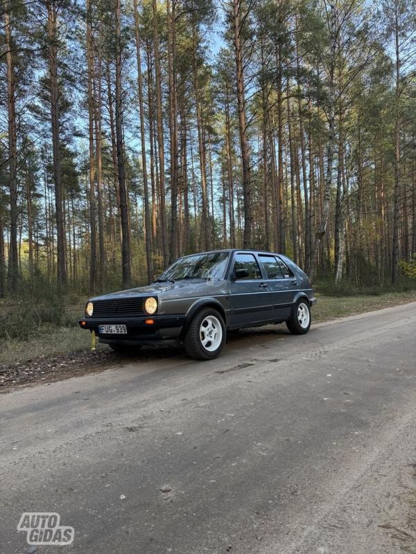 Синий Фольксваген Гольф 1989 в Друскининкай, объемом двигателя 1.80 л и пробегом 207 тыс. км за 1400 €, фото 4 на AUTOMOTO.COM.LV
