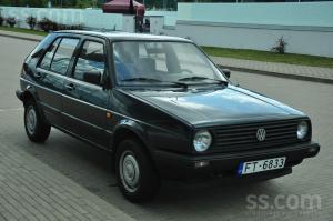Zils Volkswagen Golf 1989 Rēzekne, ar dzinēja tilpumu 1.30 L un nobraukumu 268 tūkst. km par 1500 €, foto 3 vietnē AUTOMOTO.COM.LV