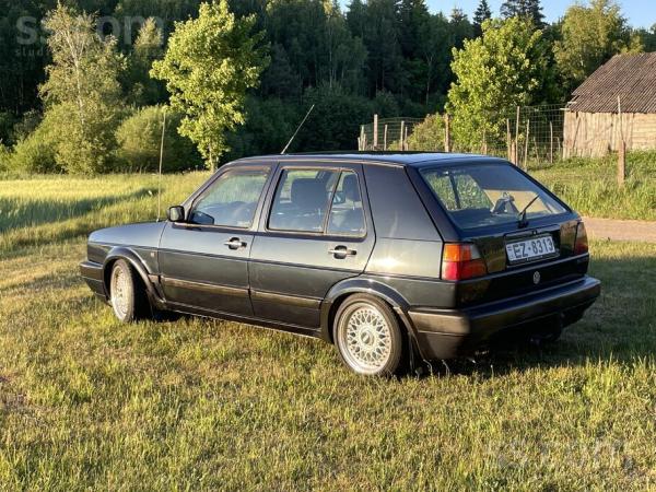 Blue Volkswagen Golf 1991 in Tukums, with an engine capacity of 1.80 L and mileage of 422 thousand km for 1900 €, photo 2 on AUTOMOTO.COM.LV
