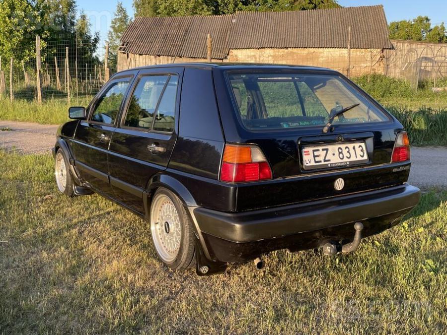Синий Фольксваген Гольф 1991 в Тукумс, объемом двигателя 1.80 л и пробегом 422 тыс. км за 1900 €, фото 8 на AUTOMOTO.COM.LV