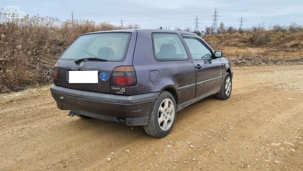 Blue Volkswagen Golf 1994 in Vilnius, with an engine capacity of 1.90 L and mileage of 48 thousand km for 1050 €, photo 2 on AUTOMOTO.COM.LV