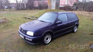 Синий Фольксваген Гольф 1996 в Кулдига, объемом двигателя 1.80 л и пробегом 233 тыс. км за 1300 €, фото 5 на AUTOMOTO.COM.LV