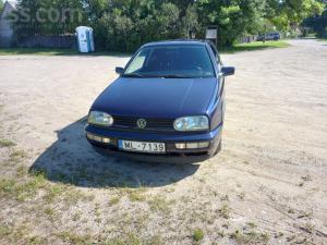 Zils Volkswagen Golf 1996 Kuldīga, ar dzinēja tilpumu 1.80 L un nobraukumu 235 tūkst. km par 1000 €, foto 8 vietnē AUTOMOTO.COM.LV