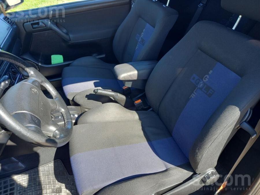 Zils Volkswagen Golf 1996 Kuldīga, ar dzinēja tilpumu 1.80 L un nobraukumu 235 tūkst. km par 1000 €, foto 10 vietnē AUTOMOTO.COM.LV