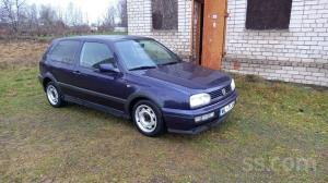 Zils Volkswagen Golf 1996 Kuldīga, ar dzinēja tilpumu 1.80 L un nobraukumu 233 tūkst. km par 1300 €, foto 4 vietnē AUTOMOTO.COM.LV