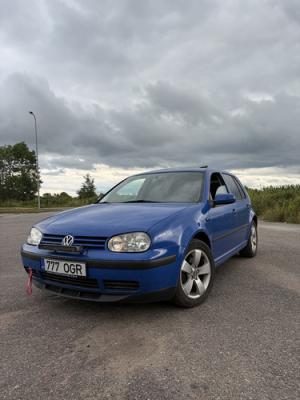 Blue Volkswagen Golf 1997 in Kohtla-Jarve, with an engine capacity of 1.90 L and mileage of 303 thousand km for 2400 €, photo  on AUTOMOTO.COM.LV